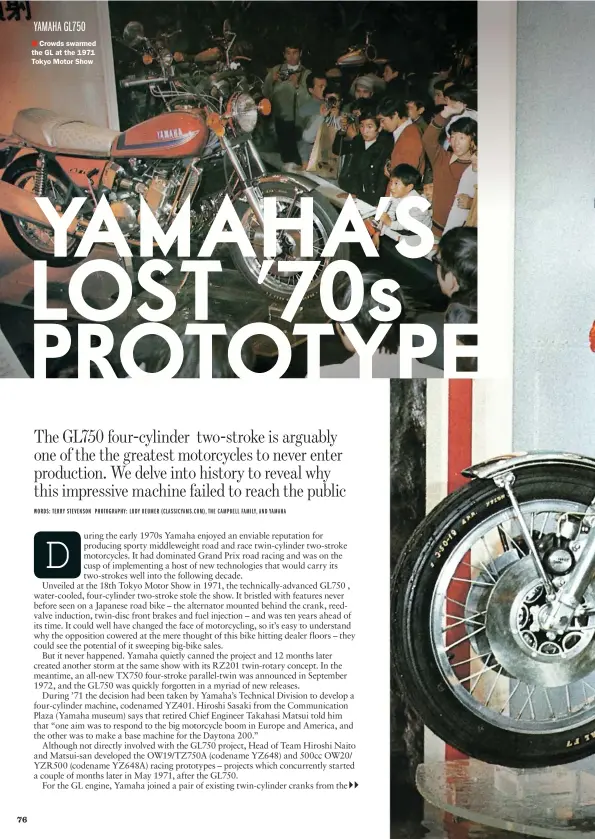 YAMAHA GL750 - PressReader