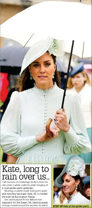 Kate, long to rain over us.. - PressReader