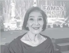 Veteran actress Eva Darren's son blasts FAMAS for ‘disrespect’ - PressReader