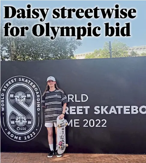 Daisy streetwise for Olympic bid - PressReader