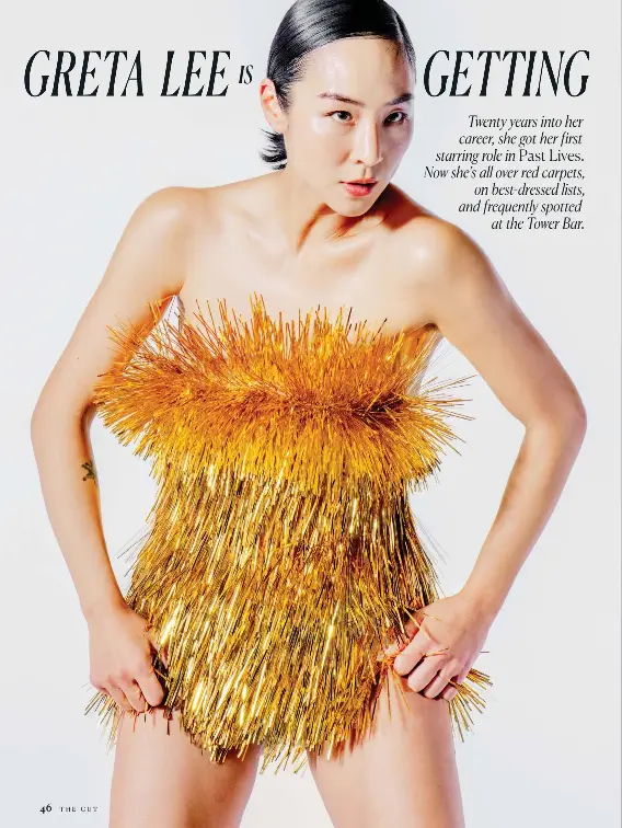 Greta Lee Is Getting Used to This - PressReader