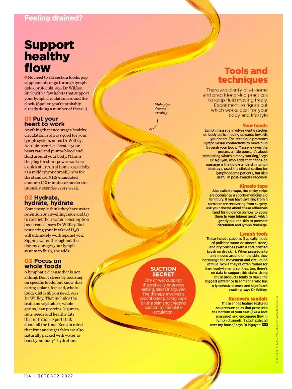 Support healthy flow - PressReader