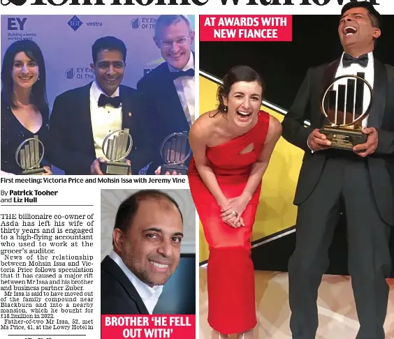 Billionair­e brothers at Asda ‘fell out af ter one left wife and moved ...