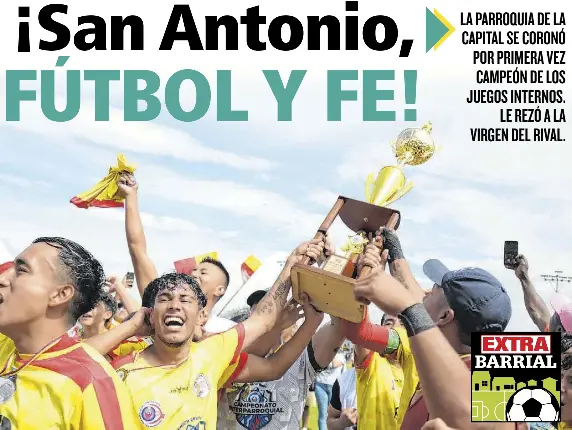 ¡San Antonio, FÚTBOL Y FE! - PressReader