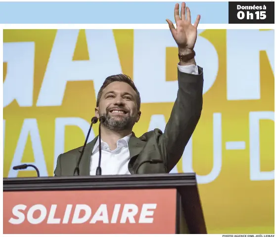 Pas d’opposition officielle pour Québec solidaire - PressReader