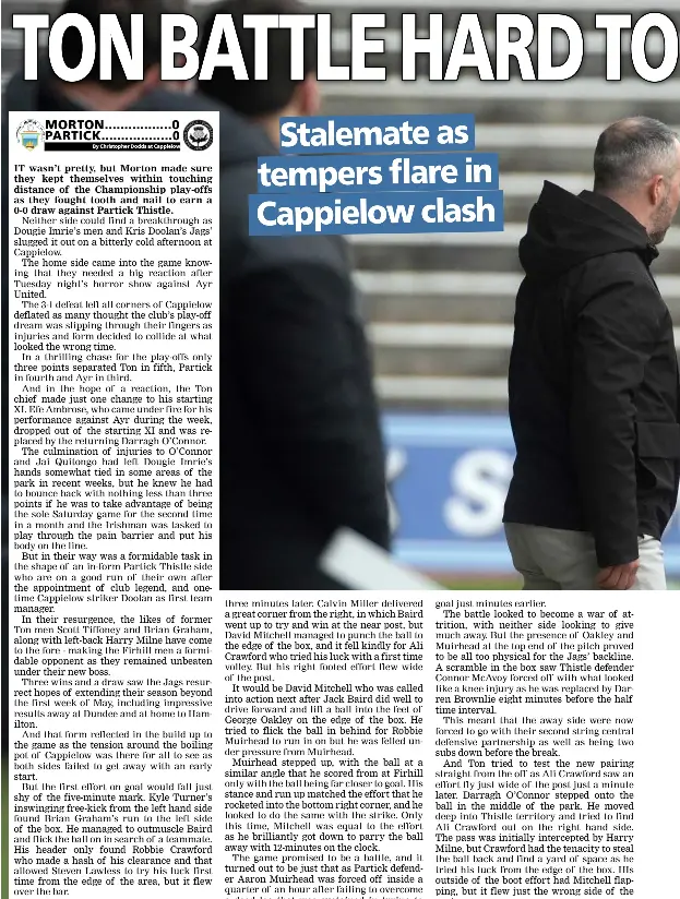 TON BATTLE HARD TO STAY IN TITLE RACE - PressReader