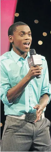 Gospel star now football player - PressReader