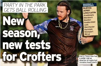 New season, new tests for Crofters - PressReader