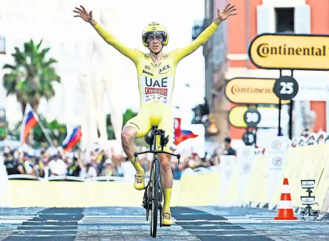 Pogacar holt das Double - PressReader