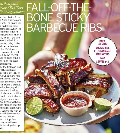 FALL-OFF-THEBONE STICKY BARBECUE RIBS - PressReader