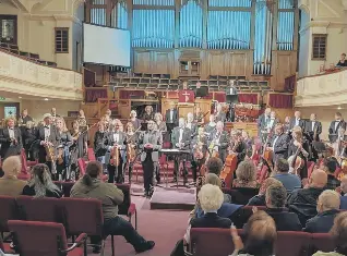 Applause for remarkable conductor and orchestra - PressReader