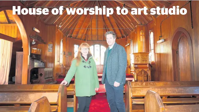 House of worship to art studio - PressReader