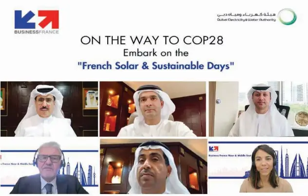 Dewa discusses ways to enhance cooperatio­n with 61 French firms - PressReader