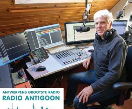 Radio Antigoon maakt comeback na 18 jaar radiostilt­e - PressReader