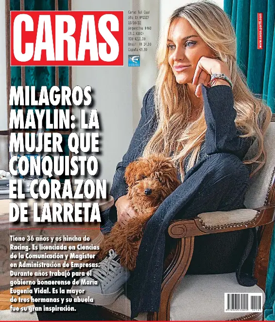 MILAGROS MAYLIN: LA MUJER QUE CONQUISTO EL CORAZON DE LARRETA - PressReader