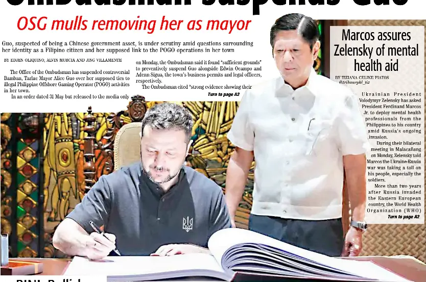 Ombudsman suspends Guo - PressReader