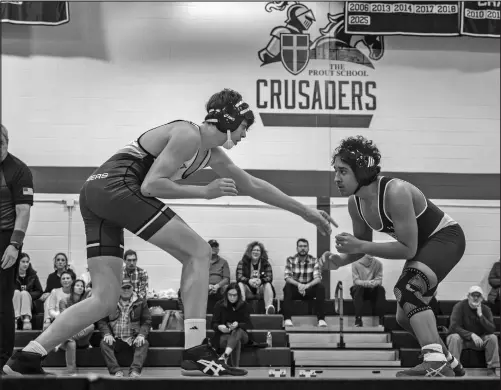 Prout wrestling team earns win in first ever home meet - PressReader