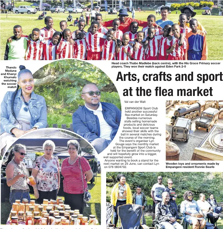 Arts, crafts and sport at the flea market - PressReader