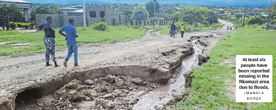 Two confirmed fatalities in Mpumalanga’s floods - PressReader