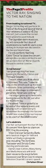 VICTOR RAY, SINGING TO THE NATION - PressReader