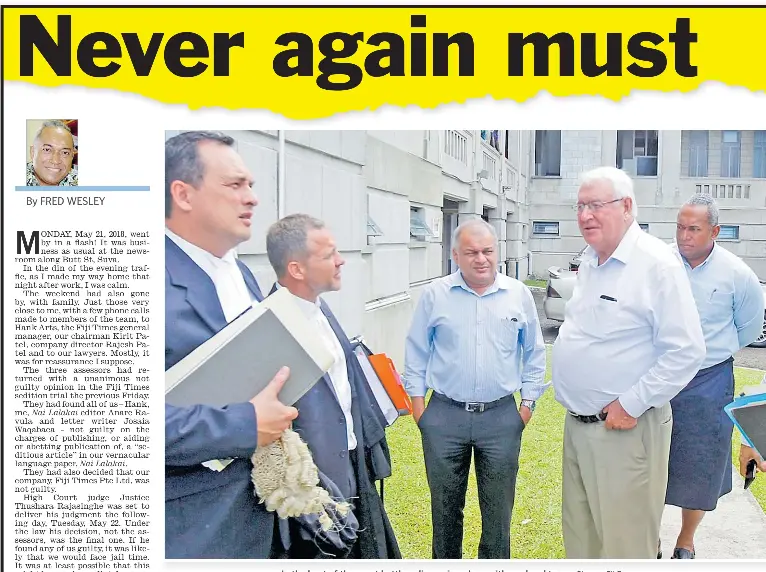 Never again must - PressReader