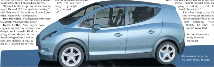 Finding the designer of SA’S elusive electric car - PressReader