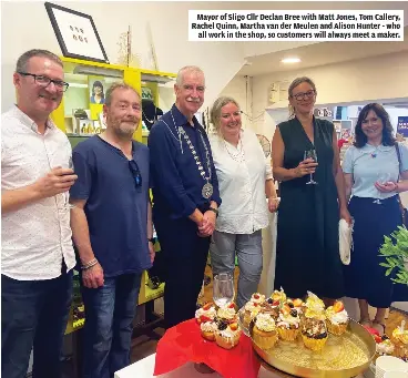 Mayor opens new Made shop on Wine Street - PressReader