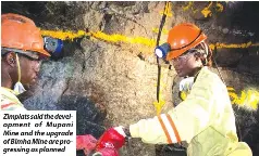 Zimplats’ US$1,8bn projects on course - PressReader