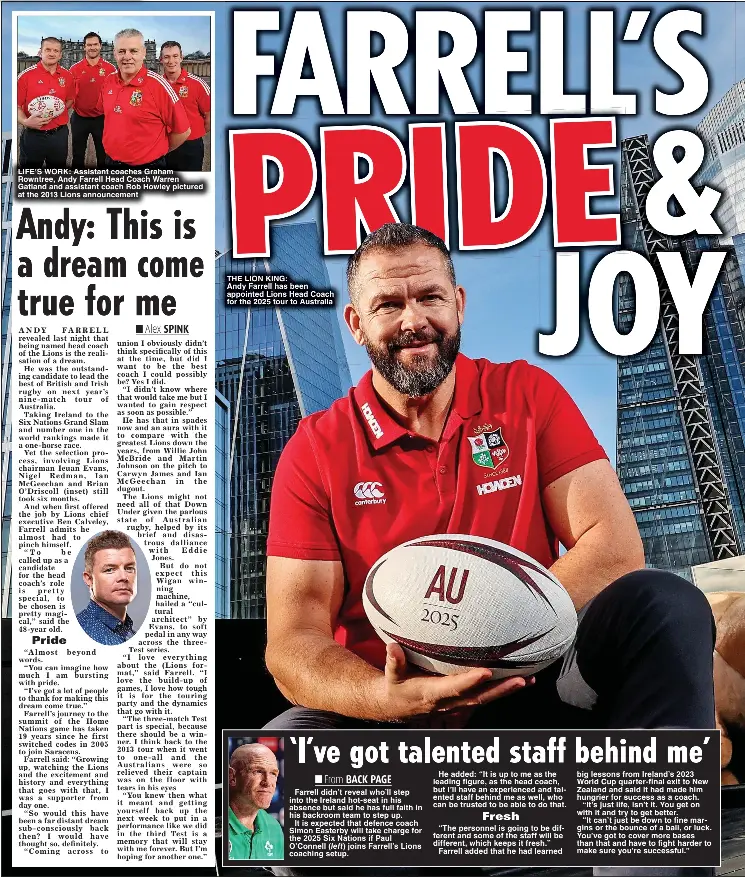 FARRELL’S PRIDE & JOY - PressReader