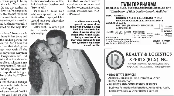 JAMES REID OPENS UP ON STAYING WITH ISSA PRESSMAN THROUGH HER TOUGH ...
