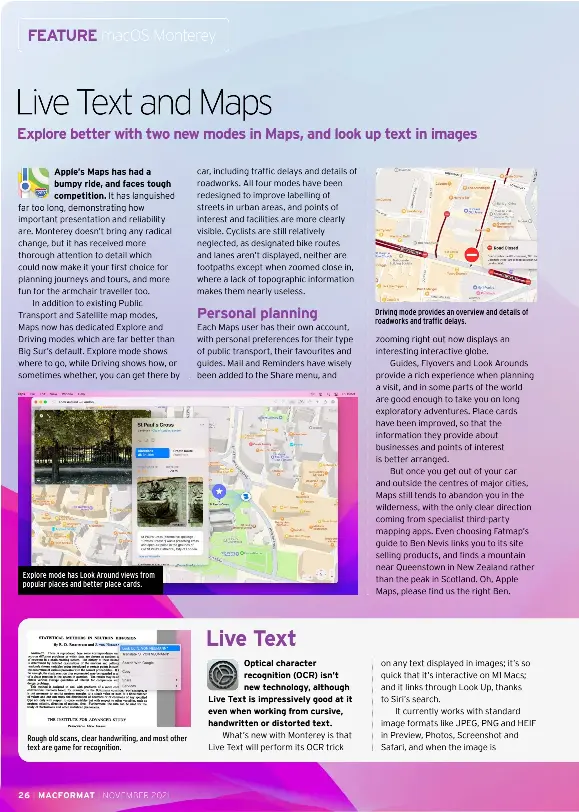 Live Text and Maps EXPLAINED… What’s where in Maps - PressReader