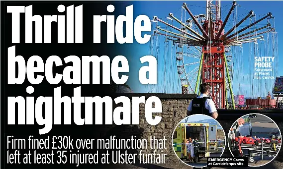 Thrill ride became a nightmare - PressReader