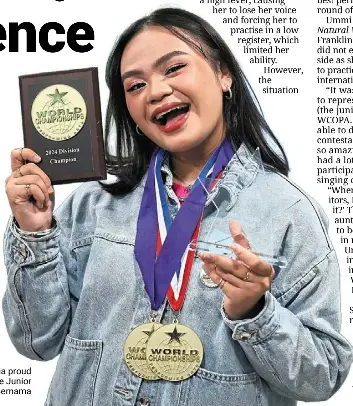 Triumph through self-confidence - PressReader