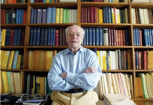 À 91 ans, le mathématic­ien français Jean-Pierre Serre continue, pour ...