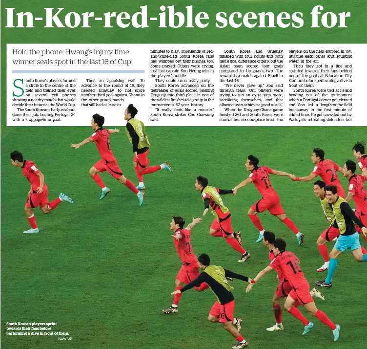 In-Kor-red-ible scenes for Son guns - PressReader