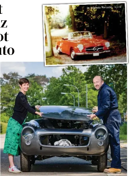 Koppel bouwt Mercedes Benz uit 1962 om tot elektrisch­e auto - PressReader