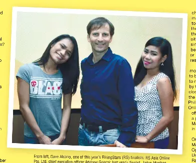 FROM PHONE TO FAME, FROM SELFIE TO STAR - PressReader