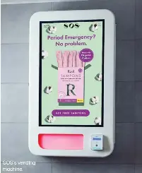 SOS, Rael Team Up to Make Period Care More Accessible - PressReader