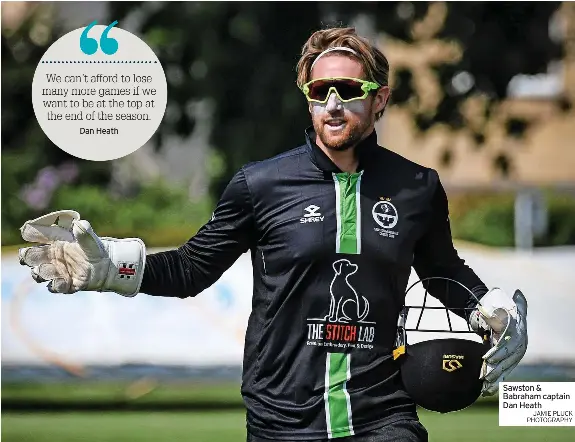 Heath warns of real battle - PressReader