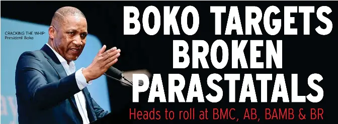 Heads to roll at BMC, AB, BAMB & BR - PressReader