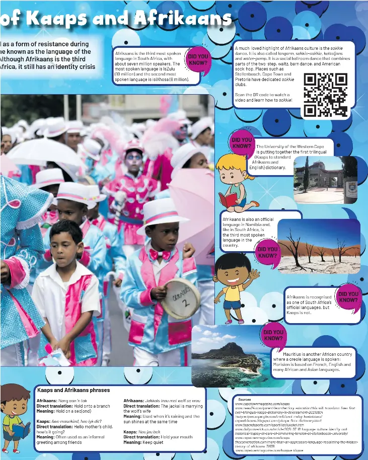 Made in SA: the origins of Kaaps and Afrikaans - PressReader