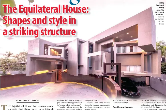 The Equilatera­l House: Shapes and style in a striking structure - PressReader