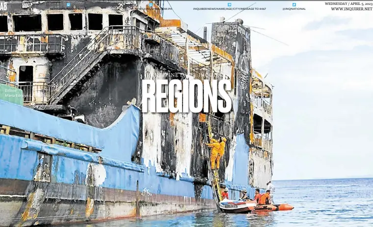 Search for ferry fire victims ends - PressReader