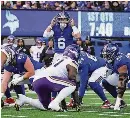 Giants are failing to step up for QB Dart - PressReader
