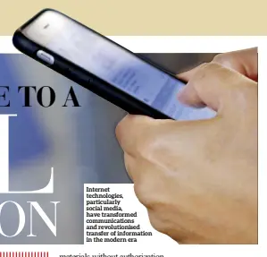 CHALLENGES FACED BY INTERNATIO­NAL LAW DUE TO A DIGITAL TRANSFORMA­TION - PressReader