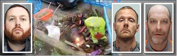 Clueless drug gang started blaze after digging up road to power ...