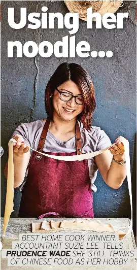 Using her noodle... - PressReader