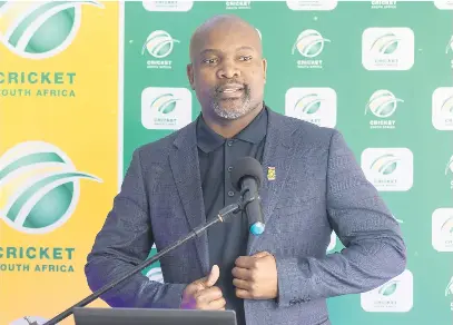SA cricket is on the right track - PressReader