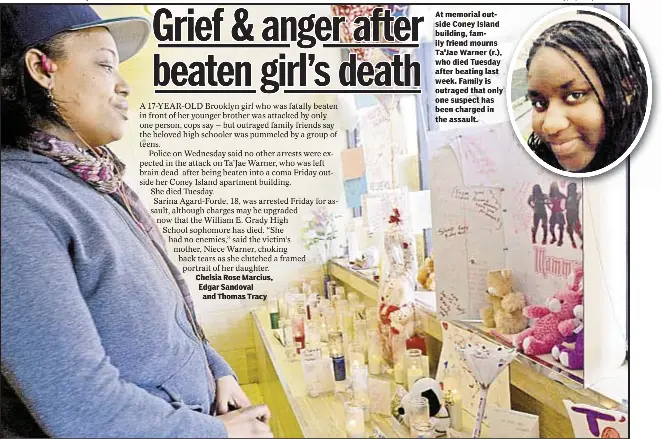Grief & anger after beaten girl’s death - PressReader