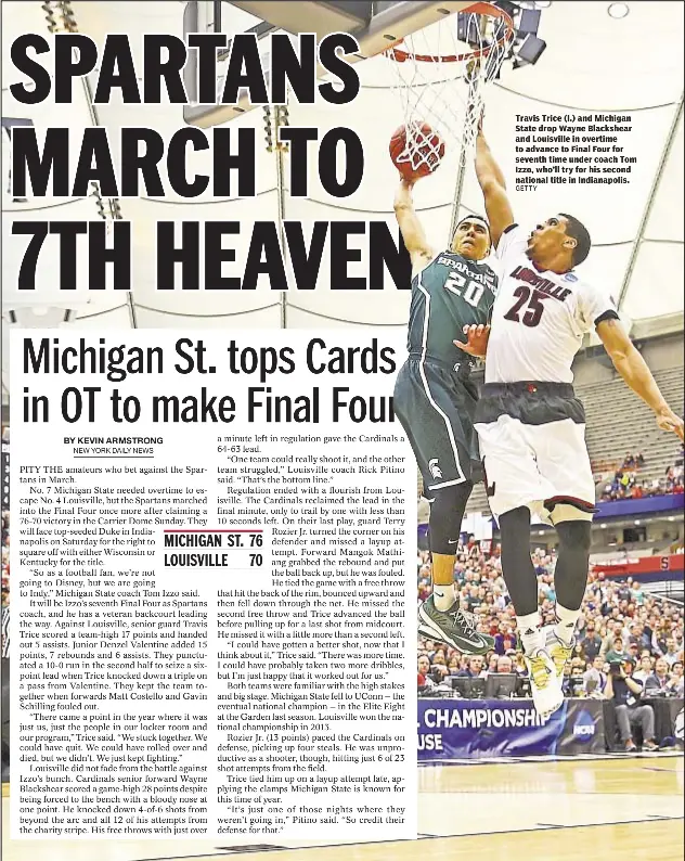 SPARTANS MARCH TO 7TH HEAVEN - PressReader